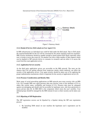 SECURITY ANALYSIS AND DELAY EVALUATION FOR SIP-BASED MOBILE MASS EXAMINATION SYSTEM | PDF