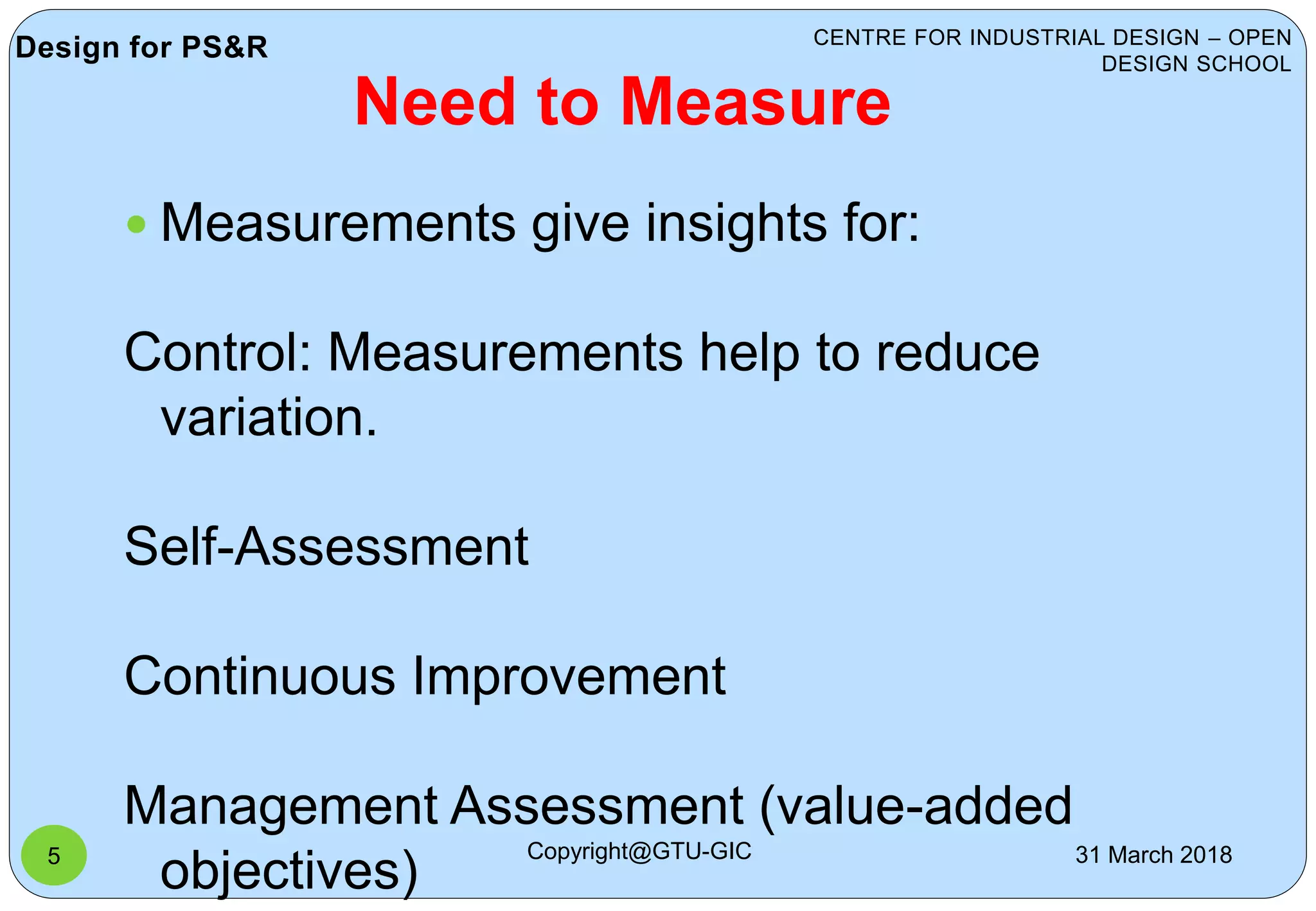 1. design for performance, safety and reliability | PPSX