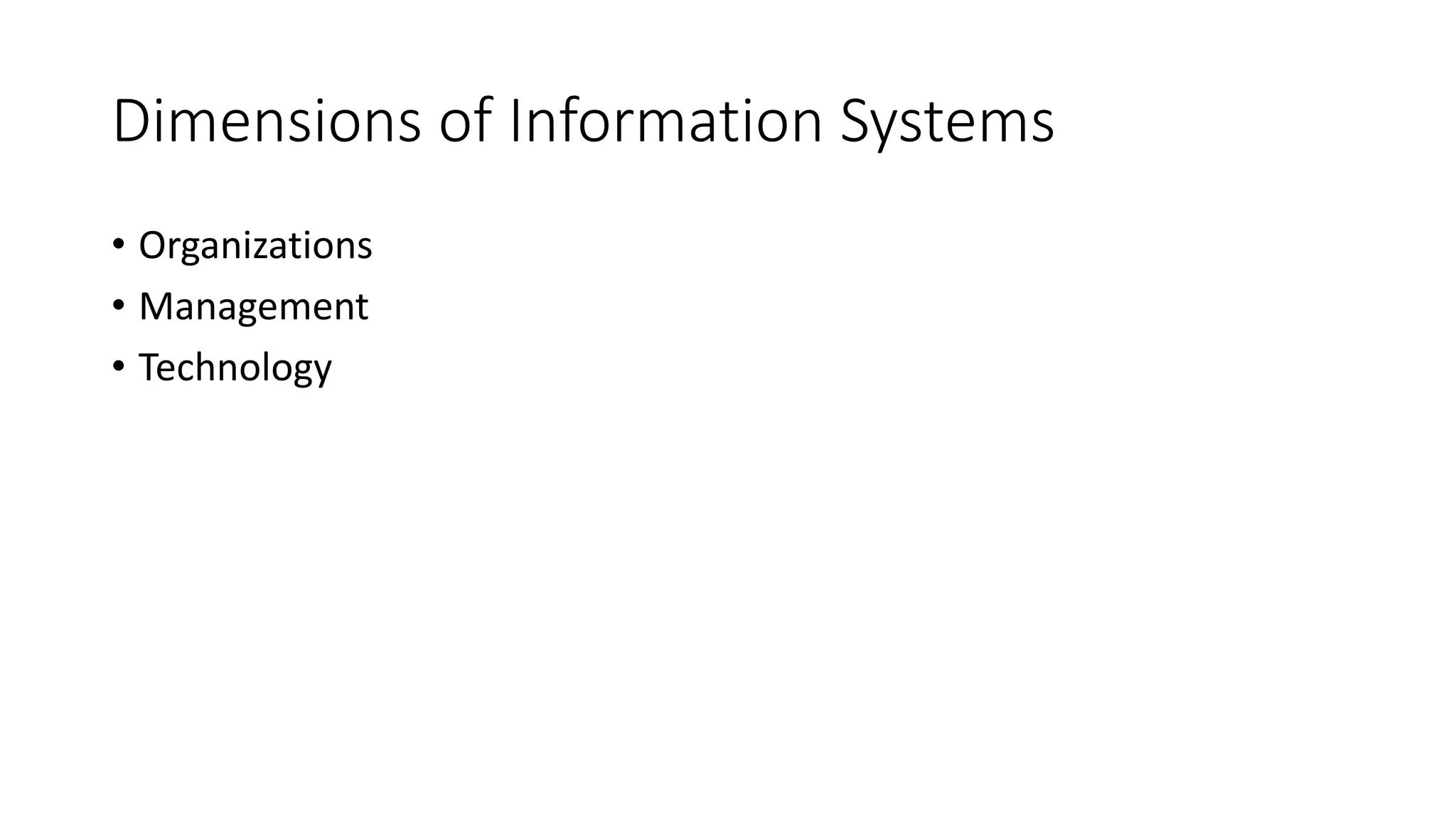 Information systems in global business today | PPTX