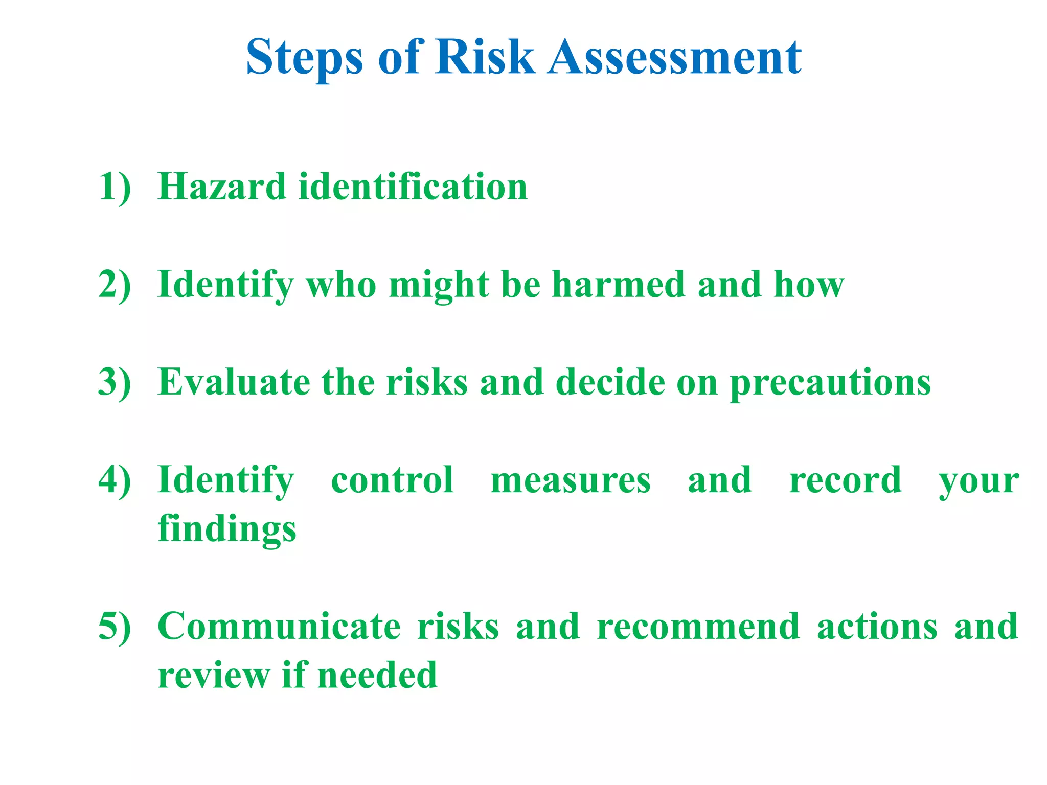 Fire Safety & Risk Assessment: An Approach on Matrix Model | PPTX