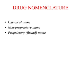 1. intro to pharmacology 1 | PDF