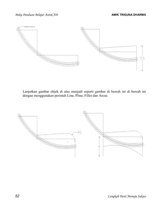 1. ebook panduan belajar autocad | PDF