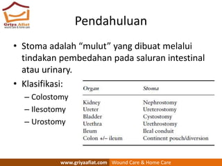 1. konsep dasar stoma | PPTX