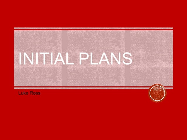 1. initial plans sf 2017 2 | PPTX