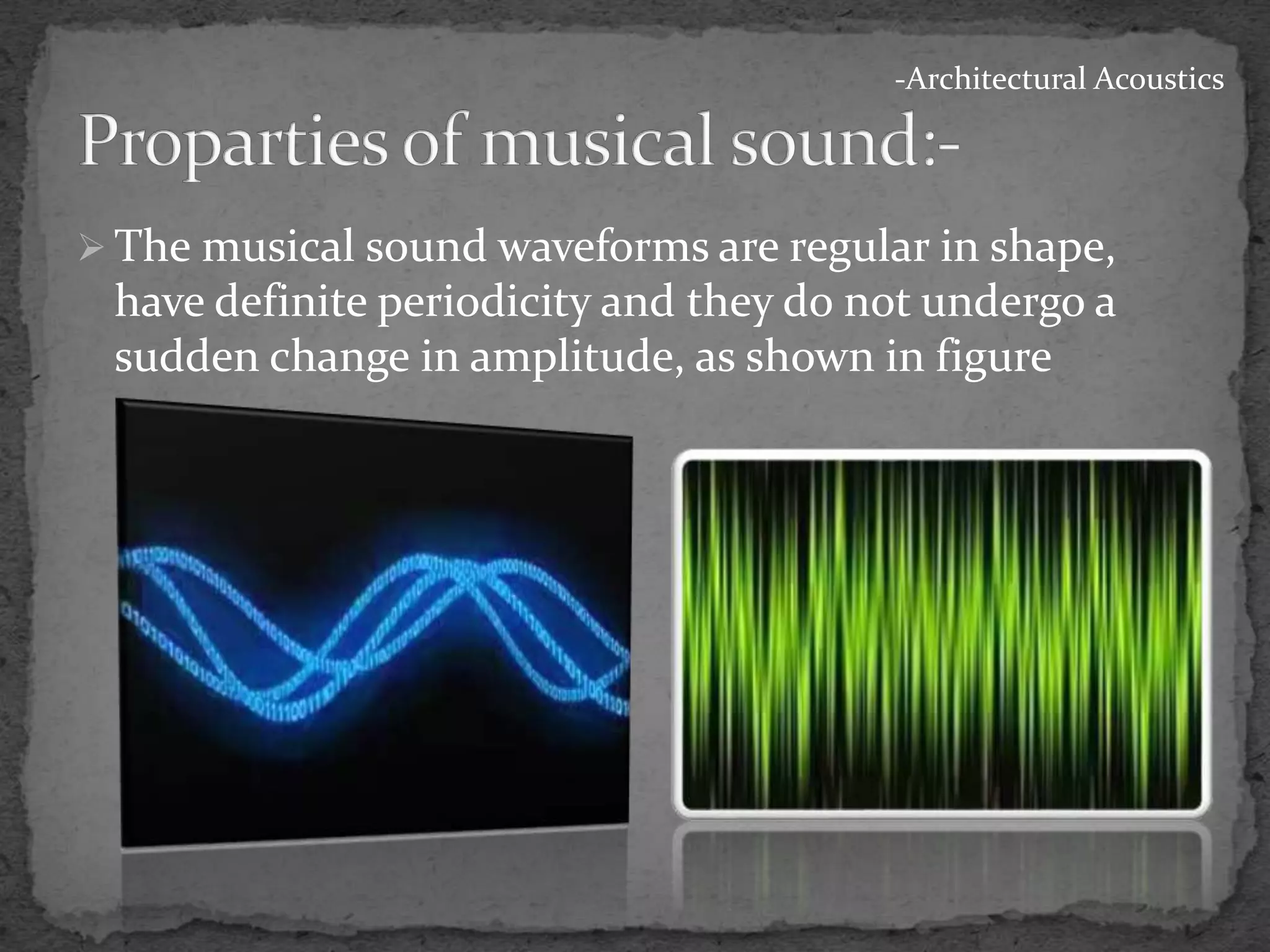Architectural acoustics | PPTX