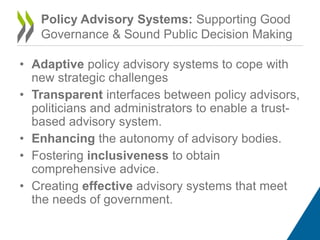 Skills for policymakers for evidence-informed policymaking - Stéphane ...