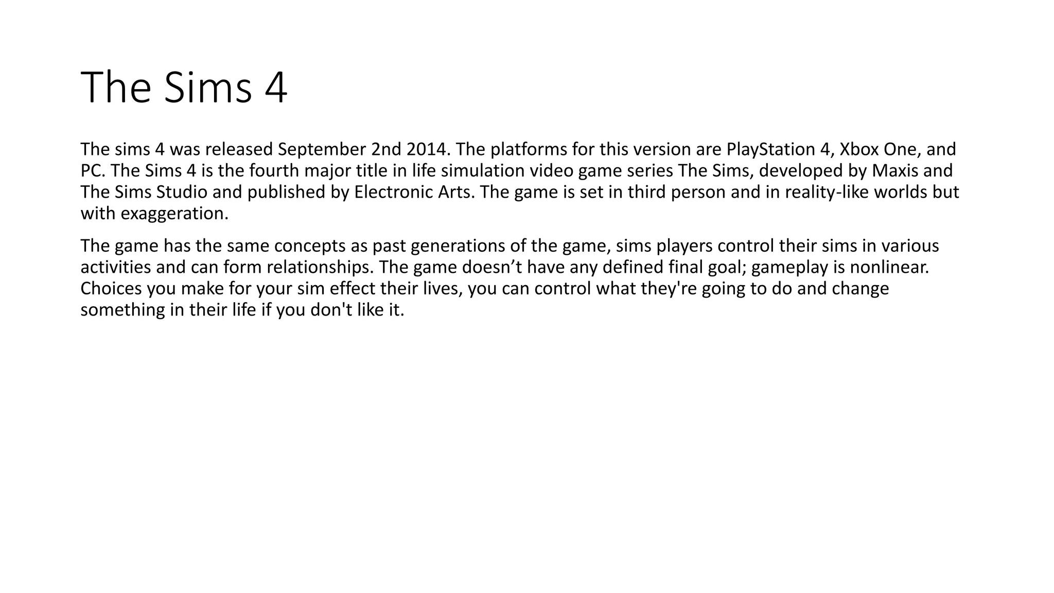 1. case study (video games) | PPT