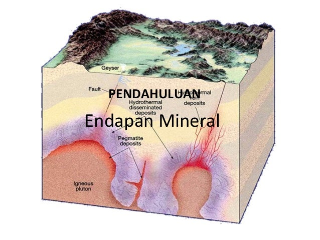 1. pendahuluan genesa endapan mineral