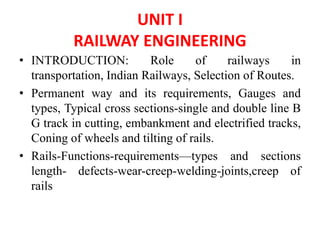 1.railway engnieering | PPT