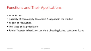 1. functions and their applications | PPT