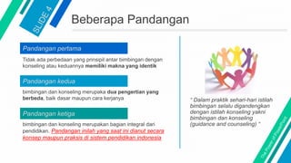Materi 1 Hakikat dan tujuan bk | PPTX