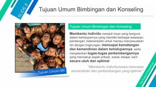 Materi 1 Hakikat dan tujuan bk | PPTX