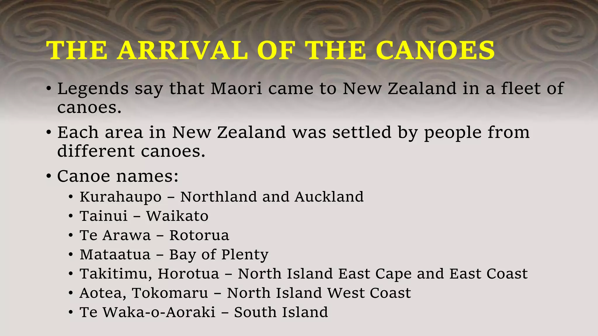 HUMANITIES YEAR 9: THE MAORI | PPTX