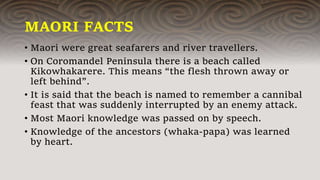 HUMANITIES YEAR 9: THE MAORI | PPT | Free Download