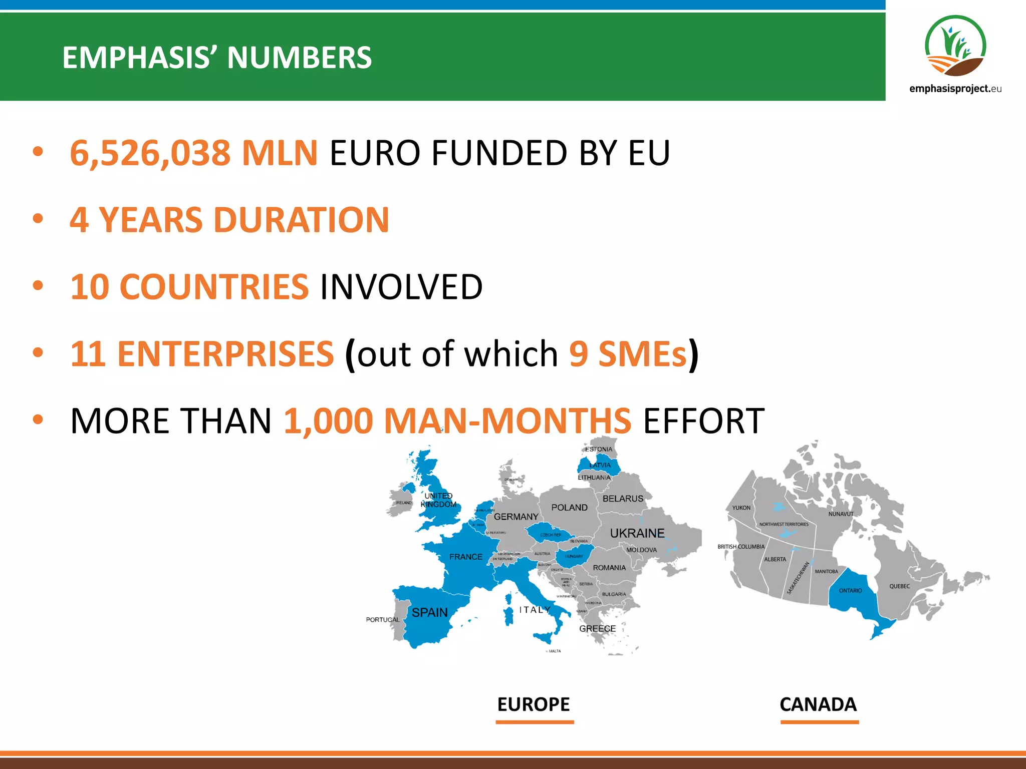 Introduction to EMPHASIS project: aims and objectives | PPT