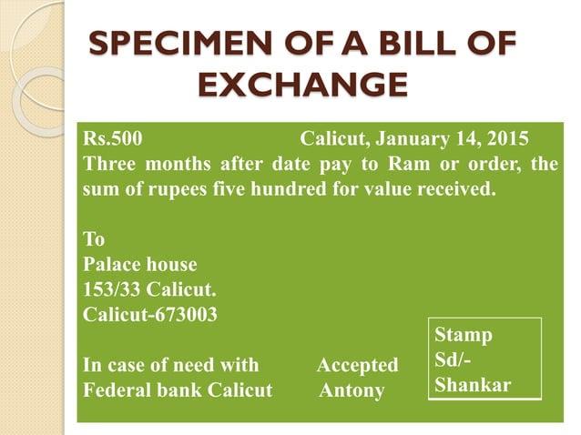 1.promissory note 2.bill of exchange 3.cheque | PPTX