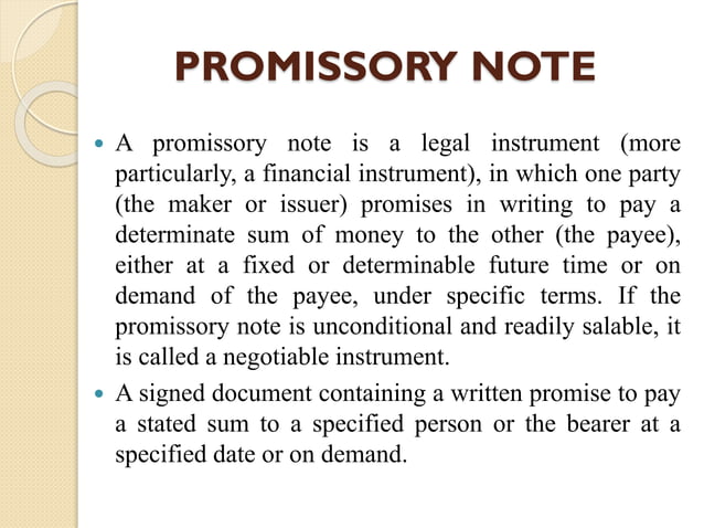 1.promissory note 2.bill of exchange 3.cheque | PPTX