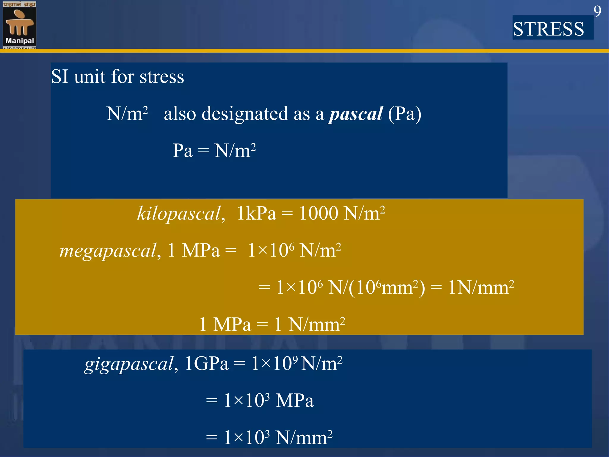 Normal stress and strain | PPT