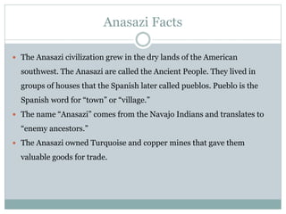 Anasazi | PPTX