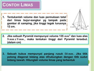 volume dan lpt benda | PPTX