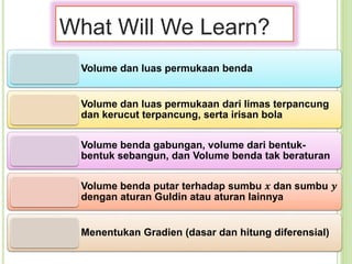 volume dan lpt benda | PPTX