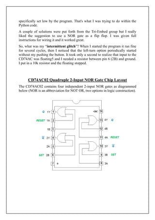 Raspberry Pi Traffic Light | PDF