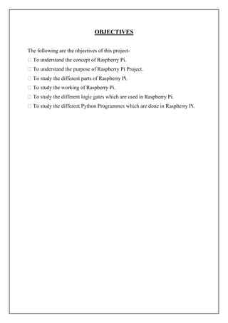 Raspberry Pi Traffic Light | PDF