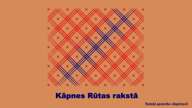 Latvju zīmes Rūtas rakstā | PPT