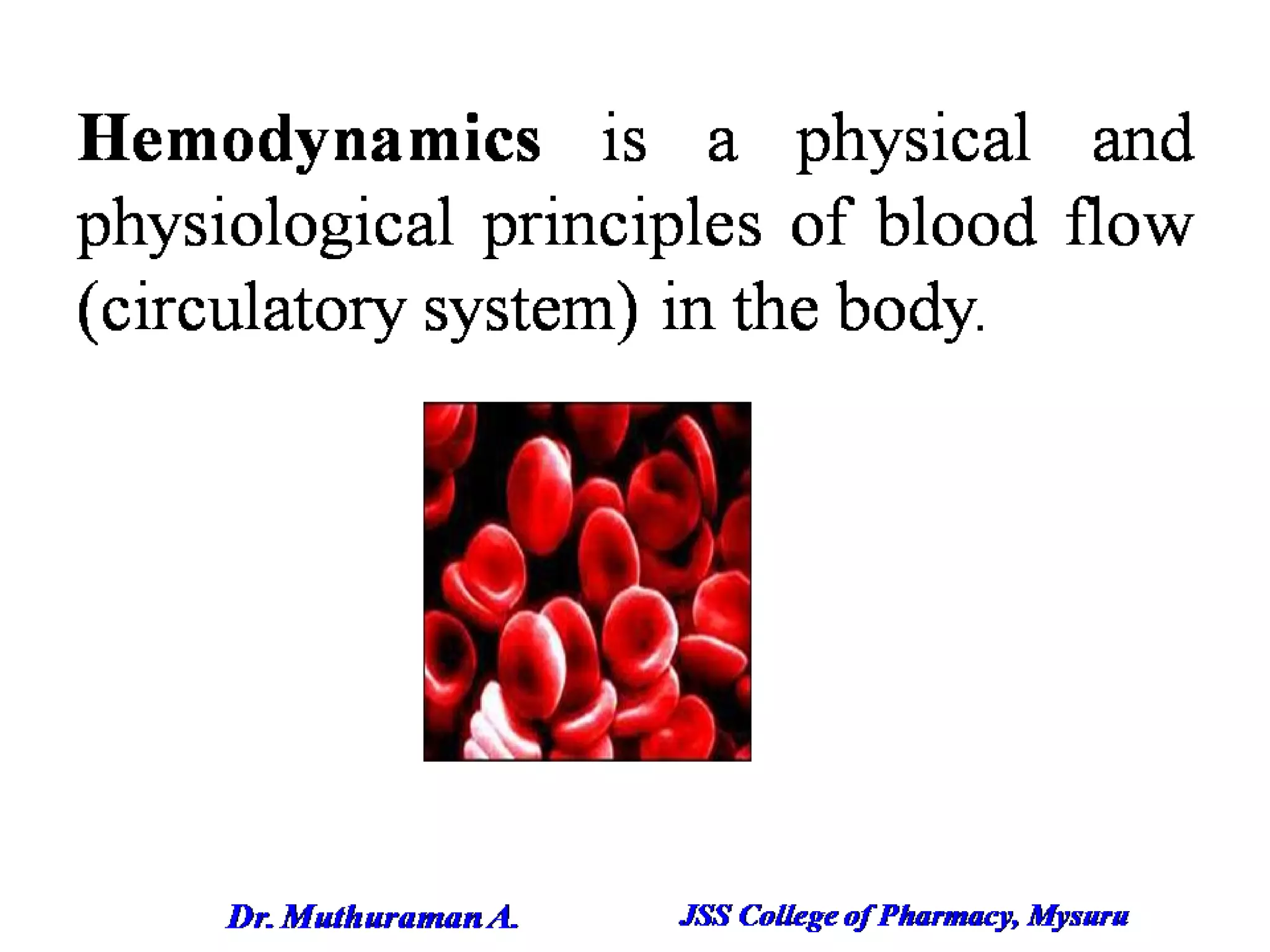 1.1 introduction of haemodynamics and electrophysiology of heart | PDF
