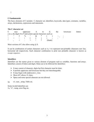 1. introduction to computer | DOC | Programming Languages | Computing