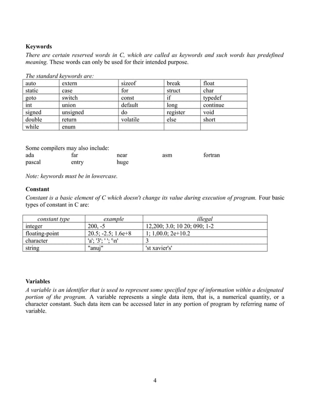 1. introduction to computer | DOC | Programming Languages | Computing