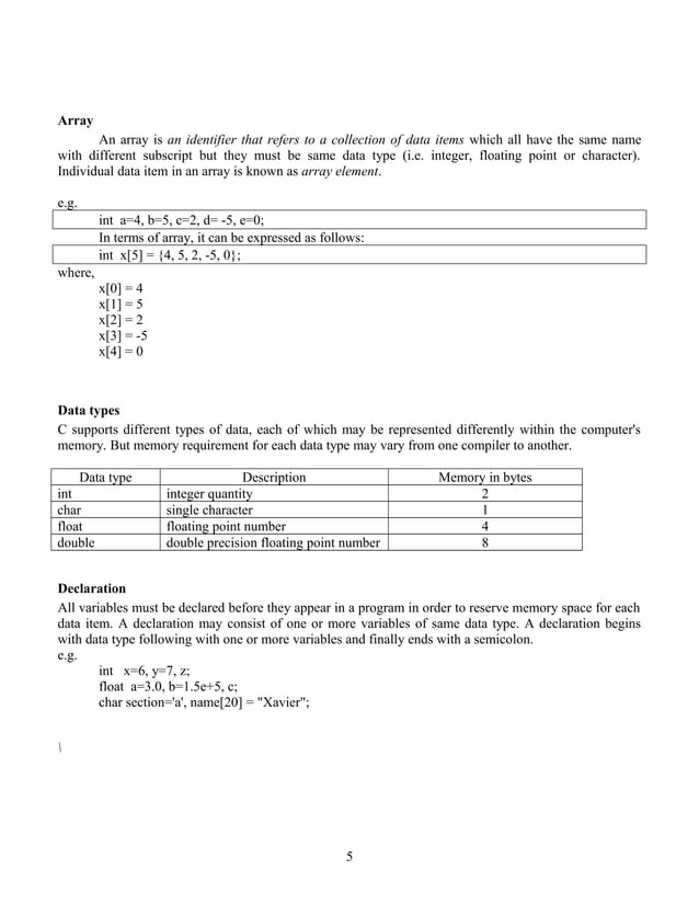 1. introduction to computer | DOC | Programming Languages | Computing