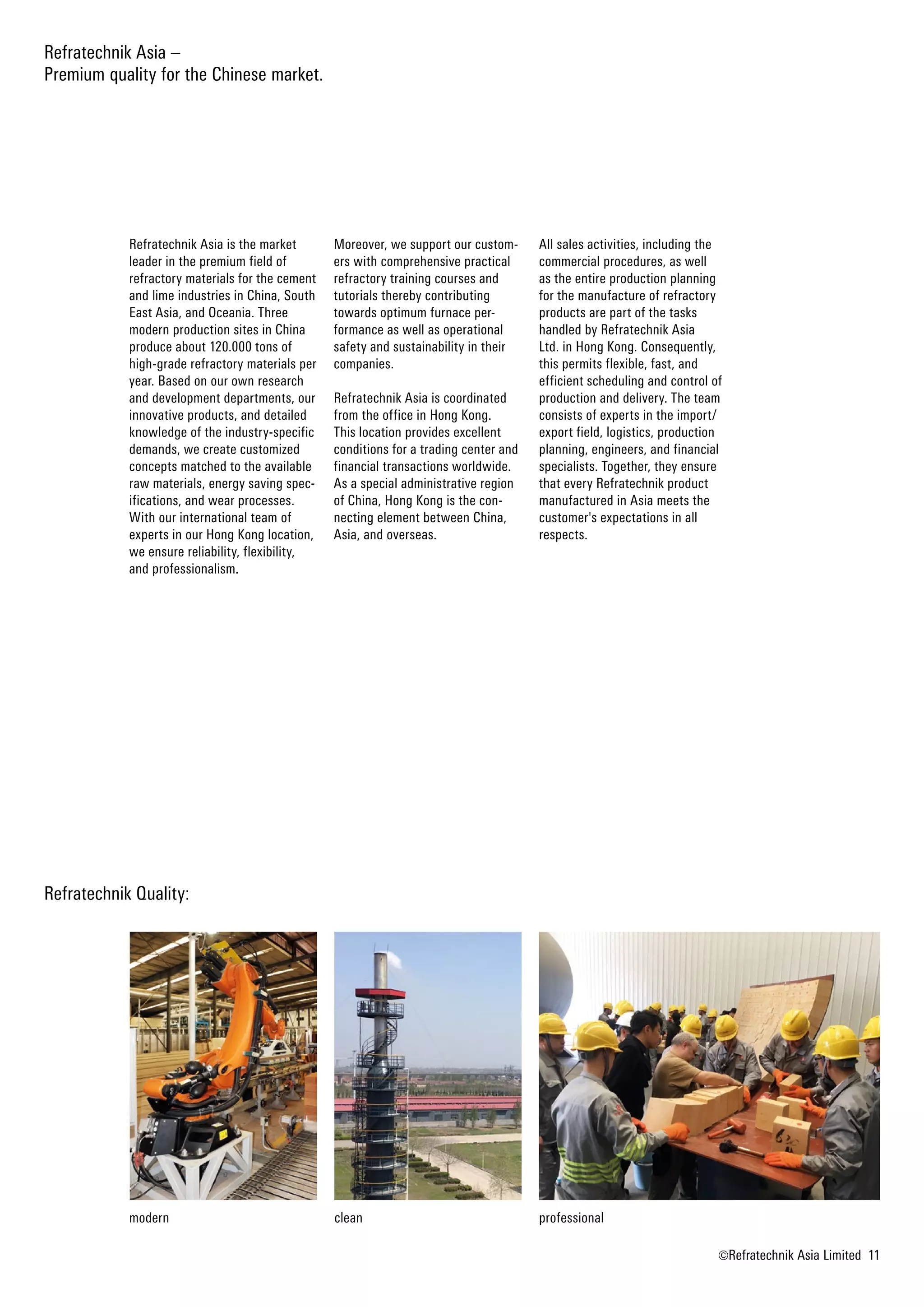 Refractory Product Line | Optimum Solutions for Cement Plants | PDF
