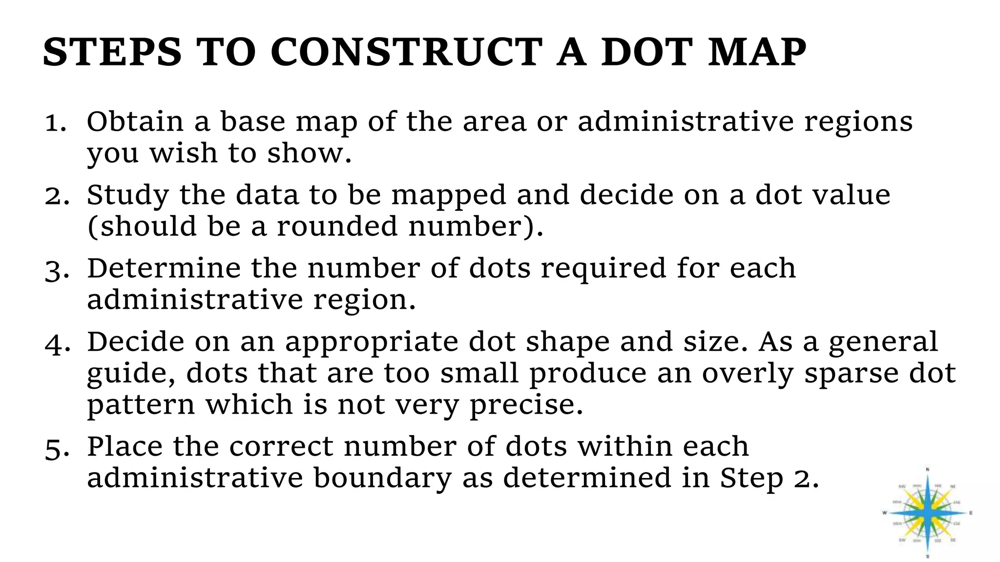 GEOGRAPHIC SKILLS: DOT MAPS | PPTX