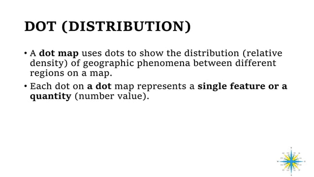 GEOGRAPHIC SKILLS: DOT MAPS | PPTX | Geography | Science