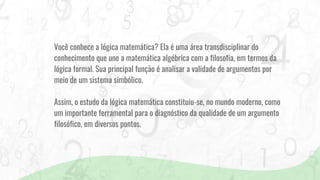 CLAUDIO BUFFARA - A IMPORTÂNCIA DA LÓGICA MATEMÁTICA NO DESENVOLVIMENTO ...