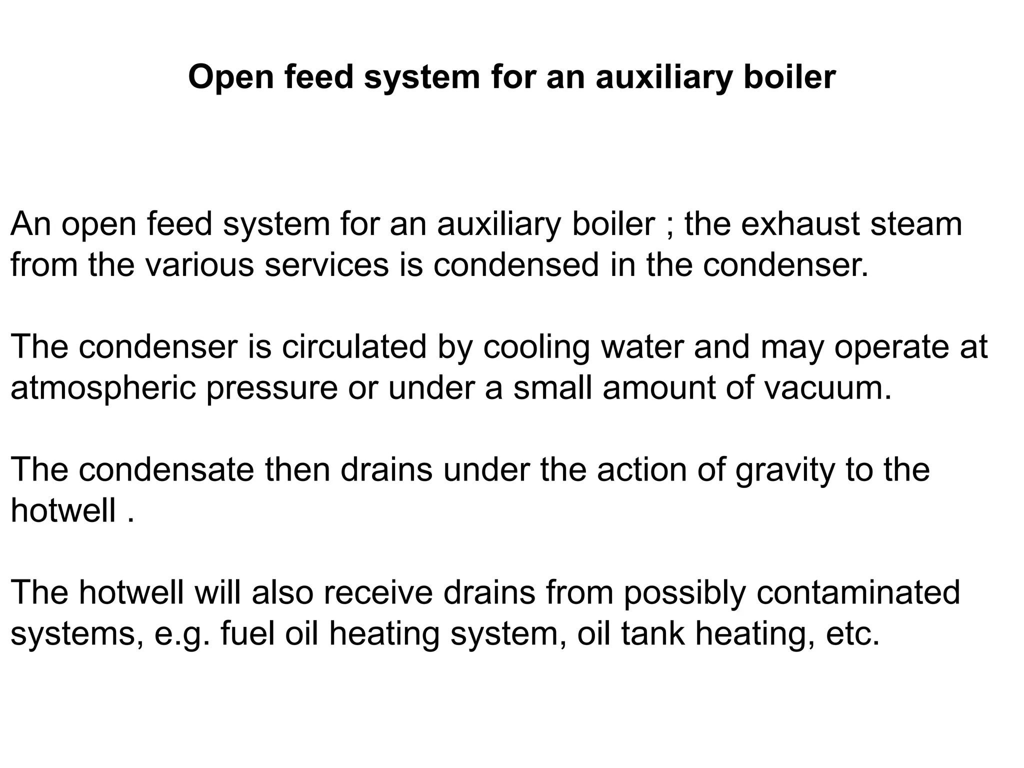 Auxiliary Boilers | PPTX