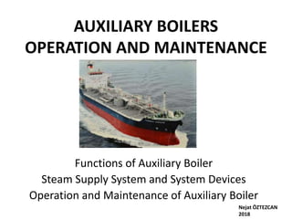 Auxiliary Boilers | PPT