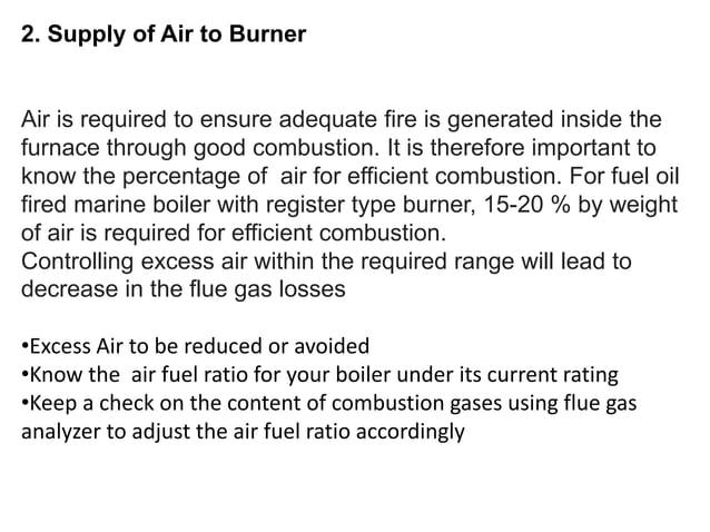 Auxiliary Boilers | PPTX
