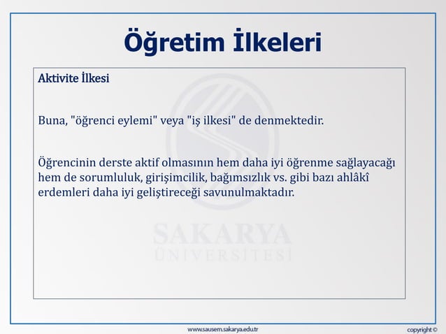 1. ders ogretim_ilkeleri | PDF