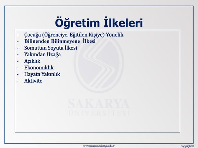 1. ders ogretim_ilkeleri | PDF