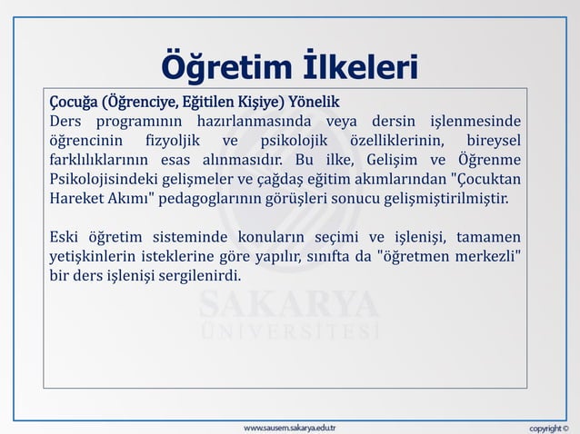 1. ders ogretim_ilkeleri | PDF