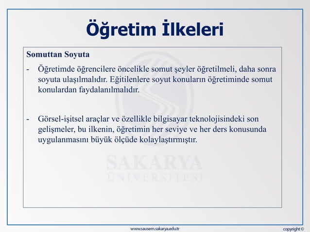 1. ders ogretim_ilkeleri | PDF