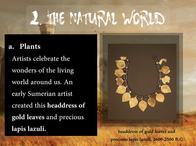 Introduction to Art History/Prehistoric Art | PPT