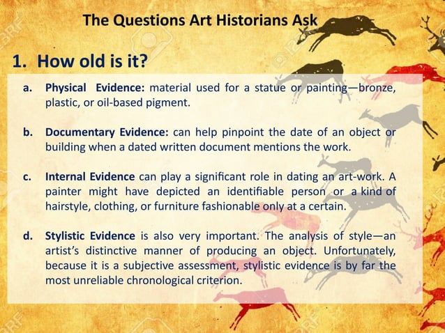 Introduction to Art History/Prehistoric Art | PPT