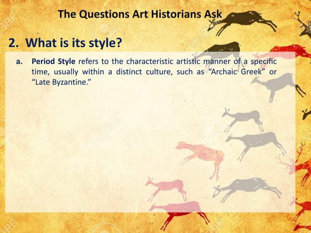 Introduction to Art History/Prehistoric Art | PPT
