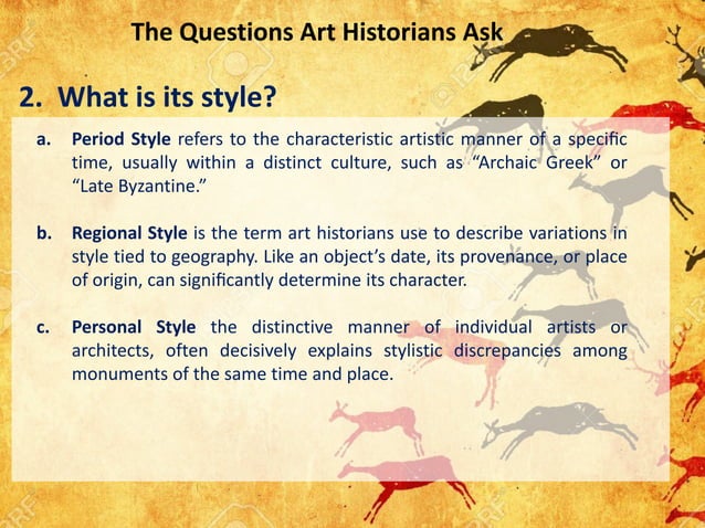 Introduction to Art History/Prehistoric Art | PPT