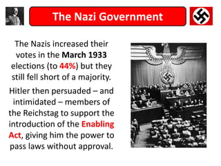 Hitler and Nazi Germany - the nazi government | PPT