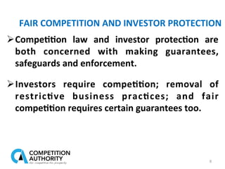 Corporate regsitries investor protection and fair competition | PPT
