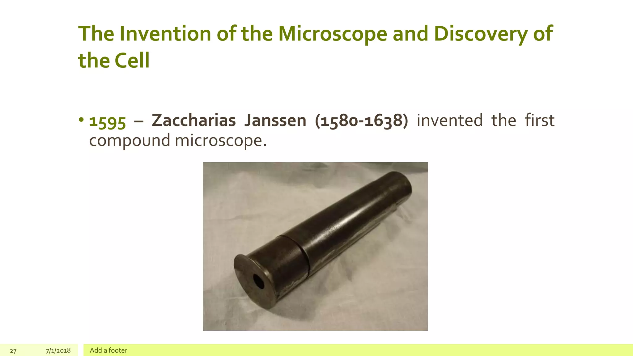 The Discovery of Cell and The Cell Theory - Grade 12 | PPTX